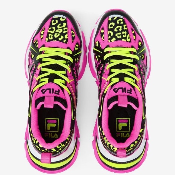 Fila | Shoes | Fila Electrove 2 South Africa Chunky Sole Sneakers Neon ...